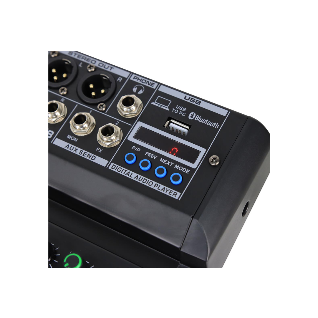 CONSOLA GRÖBER ACTIVA PROFESIONAL 8 CANALES CON USB/BLUETOOTH/FX/PC LINK 2X200W – Electrónica ...